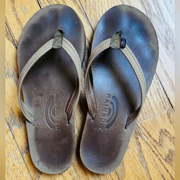 Rainbow | Shoes | Rainbow Flip Flops Size 6 | Poshmark